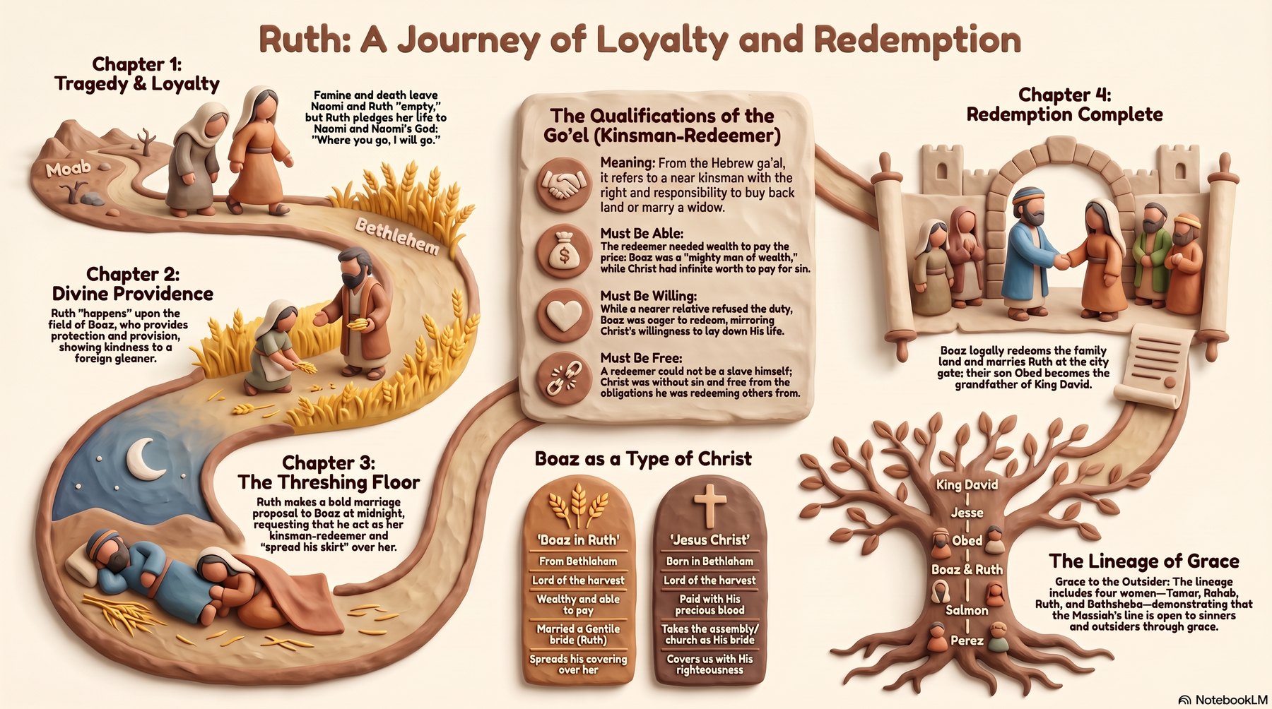 The Book of Ruth — Loyalty & Redemption | BiblicalTools.org